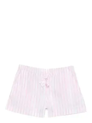 Hunza G Striped Drawstring Shorts - Pink