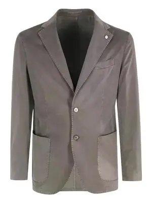 L.B.M. Single-breasted Blazer - Grey