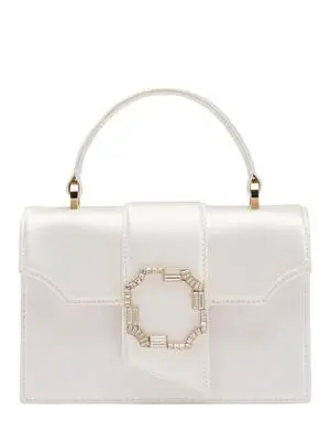 MALONE SOULIERS Mini Audrey Top-handle Bag - Ivory