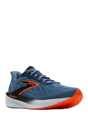 Brooks Launch Running Sneakers - Moonlight/black/orange