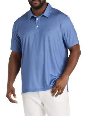 NAUTICA Big & Tall Performance Polo Shirt - Union Blue