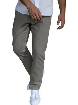 PETER MANNING NYC Stretch Slim Fit Chinos - Grey