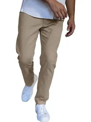 PETER MANNING NYC Stretch Chinos Slim Fit - Khaki
