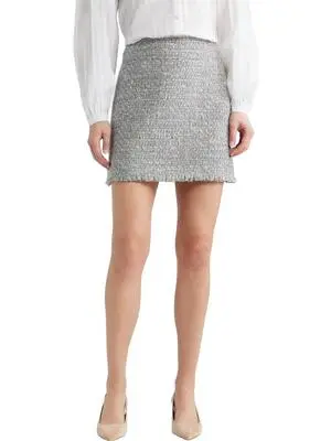 Hugo Boss Vatoni Tweed Miniskirt - Open Misc