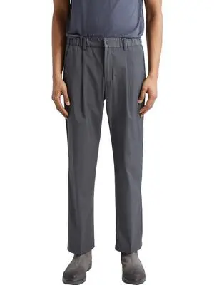 Herno Regular Fit Tech Merino Trousers Iron