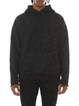 CULT OF INDIVIDUALITY Signature Overlay French Terry Pullover Hoodie - Lace