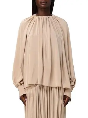 FERRAGAMO Stretch Viscose Blouse - Beige