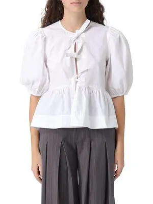 GANNI Top - White