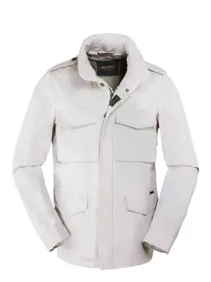 MOORER Denver-s1 Flap-pocket Jacket - Neutrals