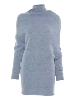 VIKTORIA CHAN Juliet Skewed Sweater Blue