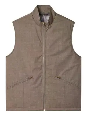 Paul Smith Zip Pocket Gilet - Brown
