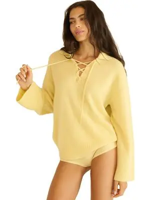 DÔEN Burke Cashmere Sweater - Wild Honeysuckle