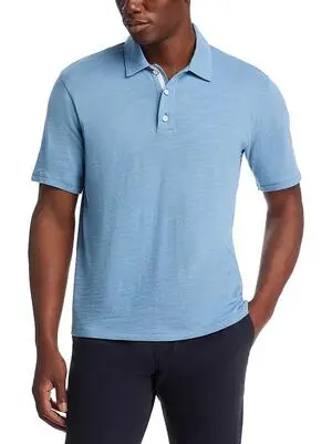 Rag & Bone Classic Polo Shirt - Fog Blue