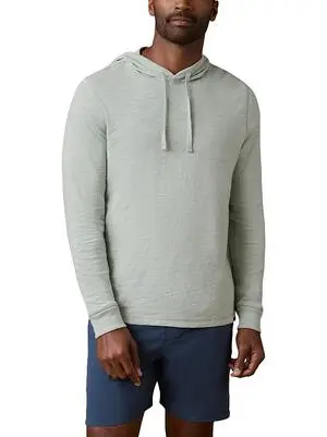 Faherty Brand Sunwashed Slub Hoodie - Sea Break