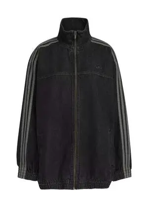 Adidas Firebird Adilenium Striped Jacket - Black