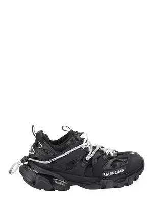 Balenciaga Track Sneaker With Logo - Black