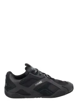 Versace Low Top Sneakers - Black