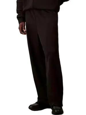 Calvin Klein Contrasting-trim Track Pants - Black