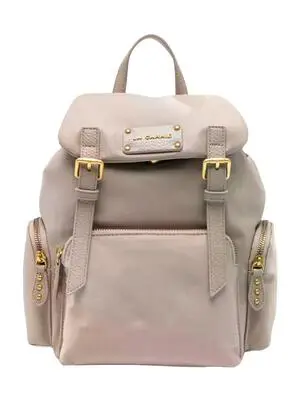 LA CARRIE Buckle Flap Backpack - Neutrals