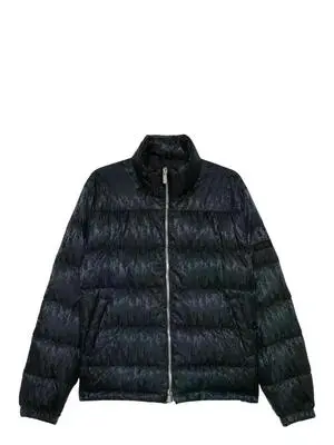 Dior Oblique Puffer Jacket - Black