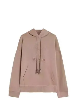 Max Mara Embossed Hoodie - Neutrals