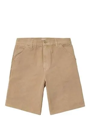 Carhartt Single Knee Dearborn Canvas Relaxed Fit Shorts - Dusty H Brown (faded)