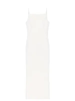 GIVENCHY Square Neckline Long Dress