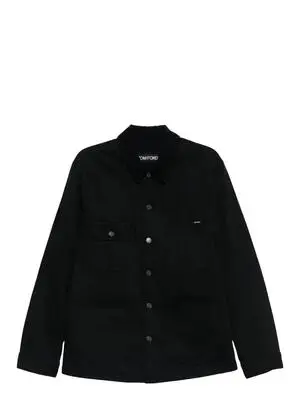 TOM FORD Multiple-pockets Jacket - Black