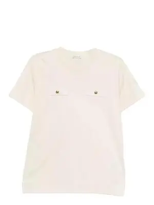 Moncler Logo T-shirt - Neutrals