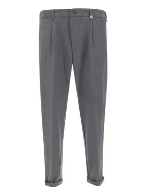 MYTHS Buttoned Trousers - Grey