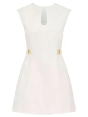 Acler Kearby Keyhole Mini Dress - White