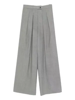 NINE:INTHE:MORNING Sandra Pleated Trousers - Grey