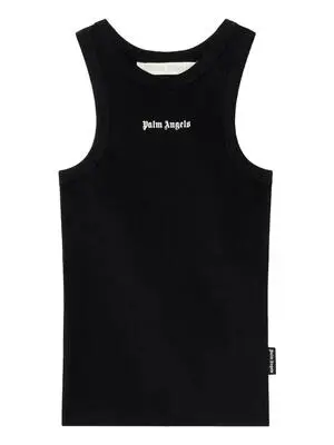 Palm Angels Classic Logo Tank Top - Black