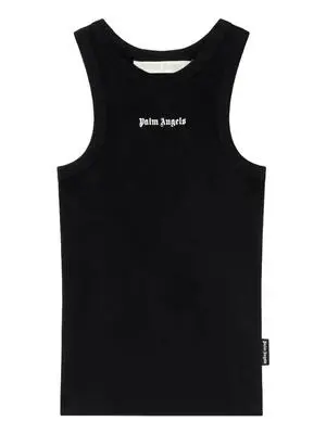 Palm Angels Classic Logo Tank Top - Black