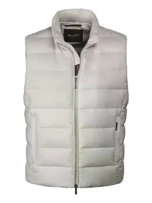 MOORER Quilted Padded Gilet - Neutrals