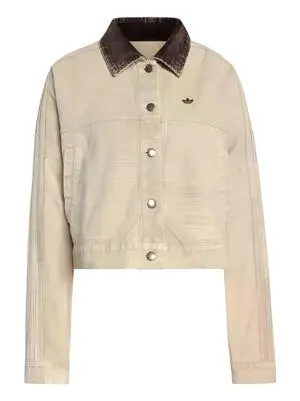 Adidas Corduroy Collar Jacket - Neutrals