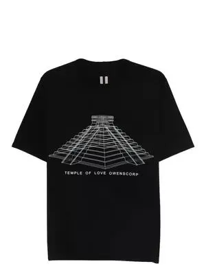 Rick Owens Graphic Short-sleeve T-shirt - Black