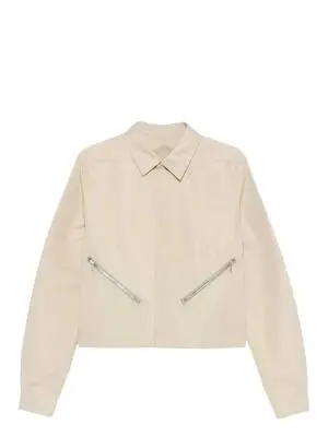 Rick Owens Zip Jacket - Neutrals