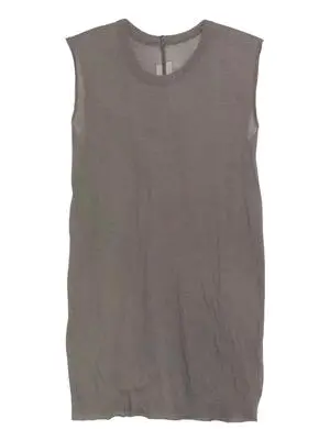 Rick Owens Sleeveless T-shirt - Grey