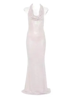 TWENTY FOURHAITCH Sleeveless Maxi Dress - Pink