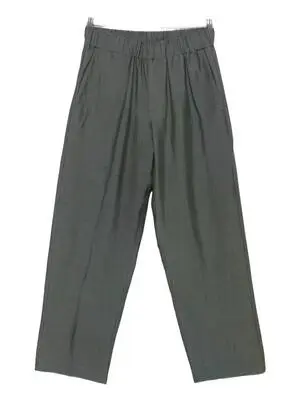 COSTUMEIN Elastic-Waistband Trousers Grey