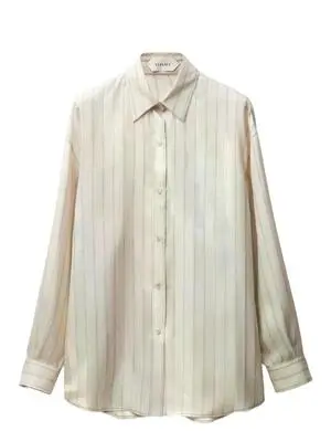 Versace Striped Shirt - Neutrals