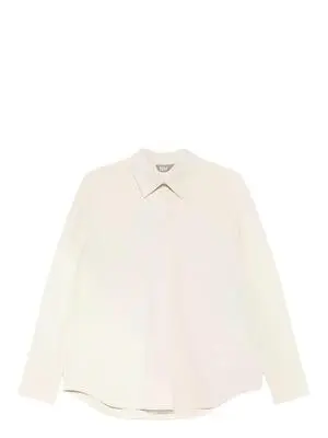 Max Mara Long-sleeve Shirt - Neutrals
