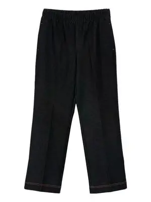 Max Mara Elasticated Trim Trousers - Blue