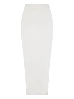Wolford Daisy Stretch-Econyl Midi Skirt Neutrals