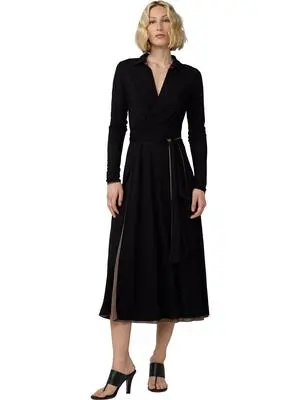 Diane Von Furstenberg Phoenix Reversible Dress - Truffle And Black