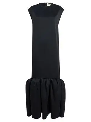 Khaite Column Dress - Black