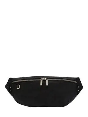 Rick Owens Leather Bumbag - Black