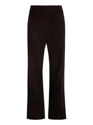 Ralph Lauren Keegan Suede Pants - Brown