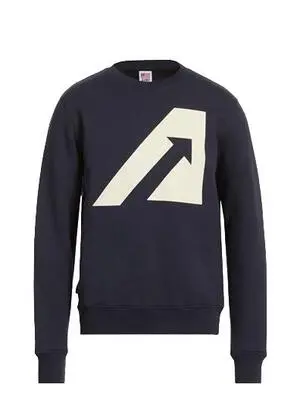 AUTRY Cotton Fleece Sweatshirt Navy